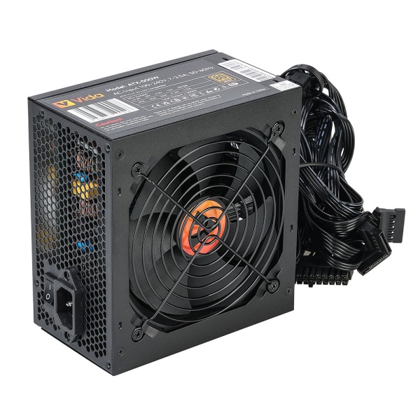 Vida Lite 750W ATX PSU PC Power Supply, Ultra-Quiet Fan, PCIe, Flat ...