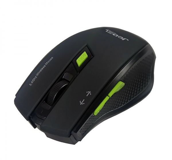 Jedel W920 Red Wireless Optical Scroll Mouse - DigiDirect
