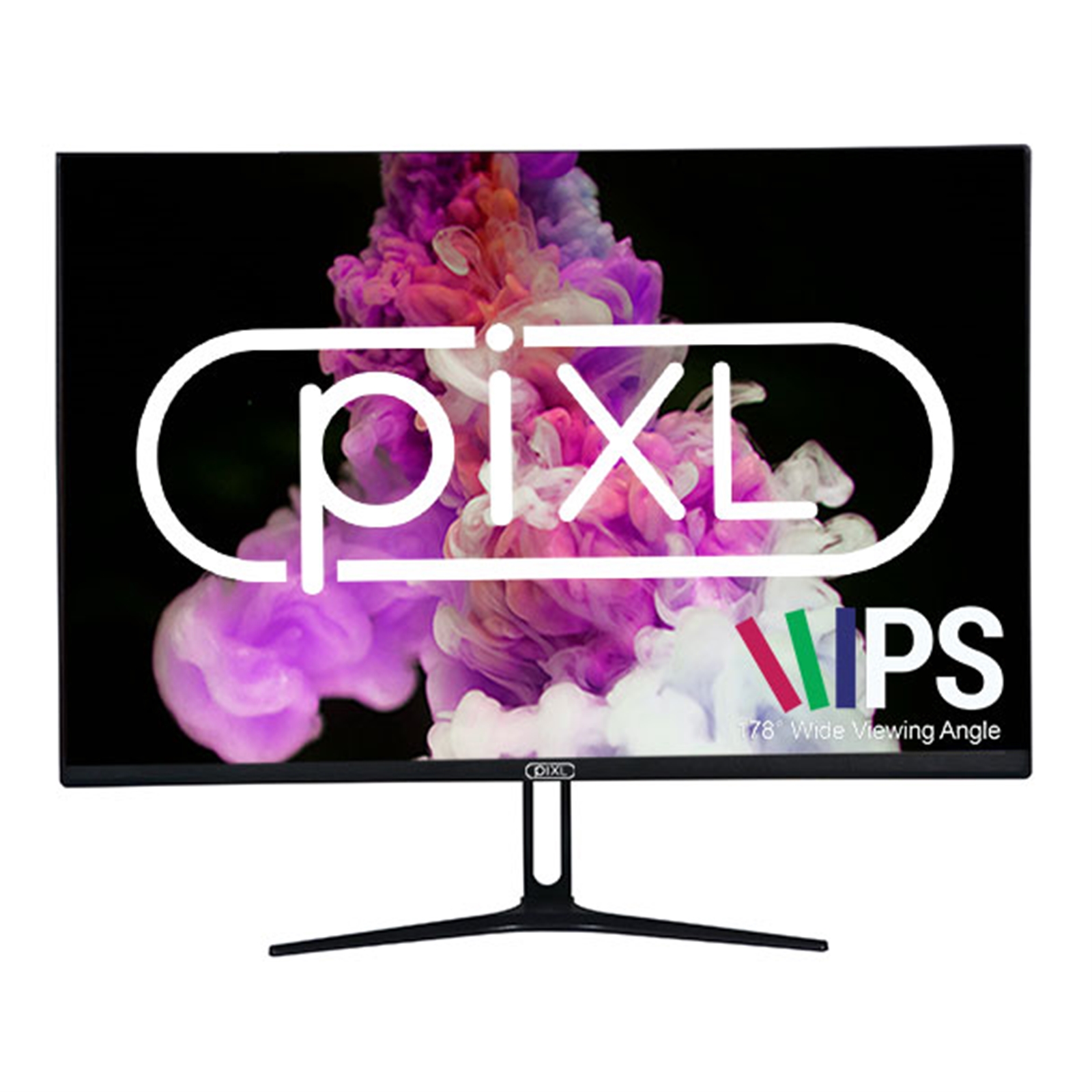piXL PX24IVH 24 Inch Frameless Monitor, Widescreen IPS LCD Panel, 5ms ...