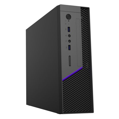 CIT Mini ITX Slimline Desktop Case, 300W TFX Bronze, 8cm Fan, 0.6mm ...