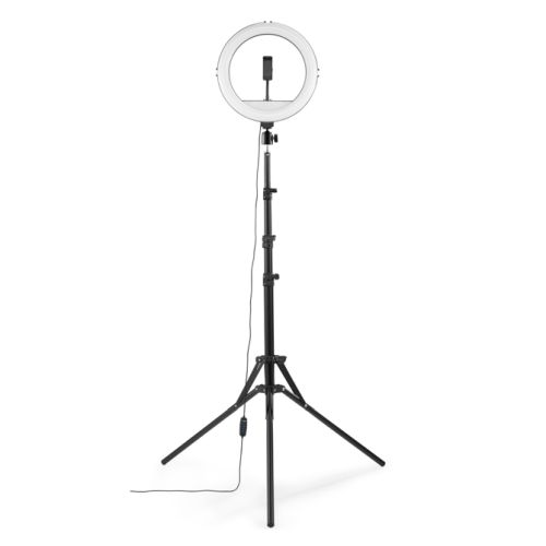 Hama SpotLight Steady 120 II LED Ring Light, 12" Ring Light w/ 160 LEDs ...