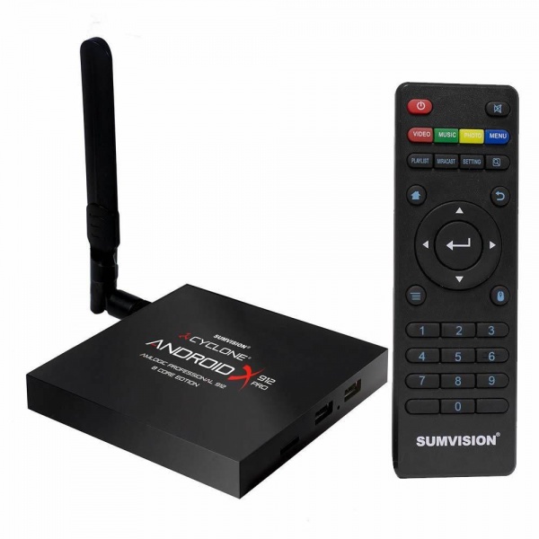 Sumvision Cyclone X912 Pro S912 Android TV Box Smart Player - DigiDirect