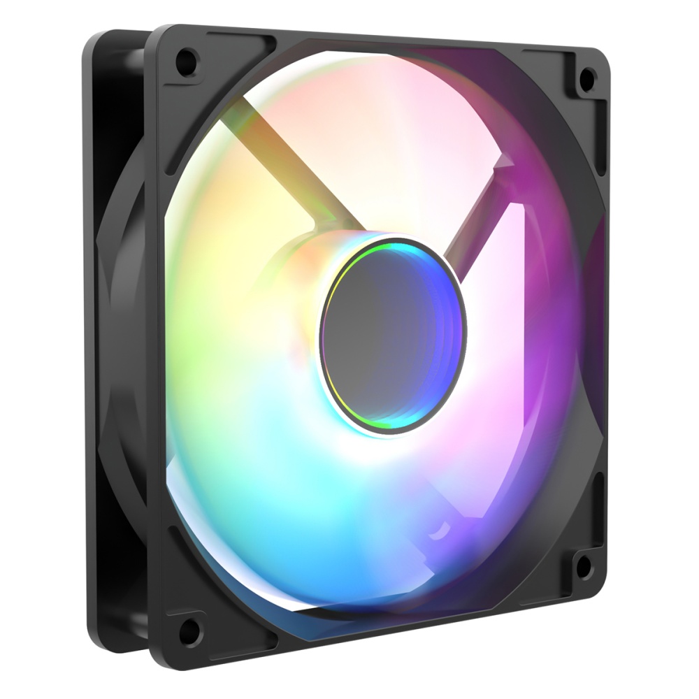 CIT Pro YH120 120mm ARGB LED Infinity Cooling Fan - Black - DigiDirect