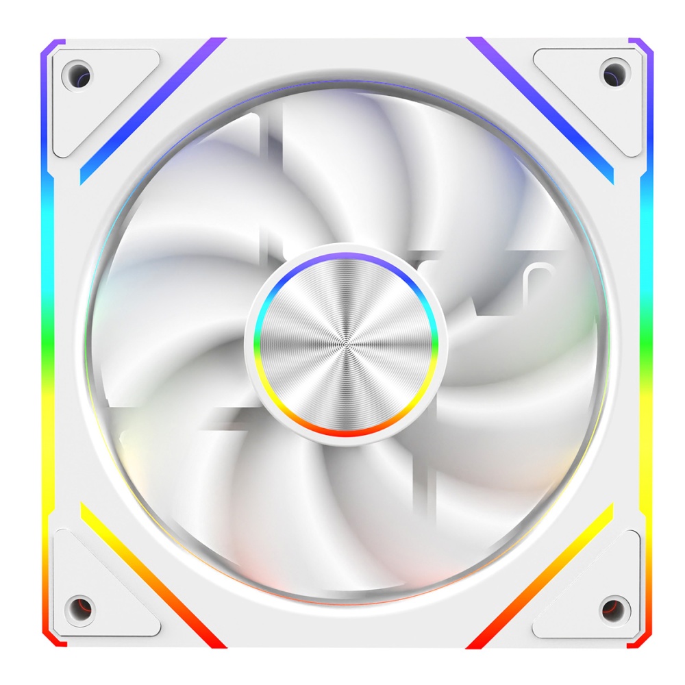 CiT Pro Storm 120mm Three-Sided Infinity ARGB 4-Pin PWM PC Cooling Fan ...