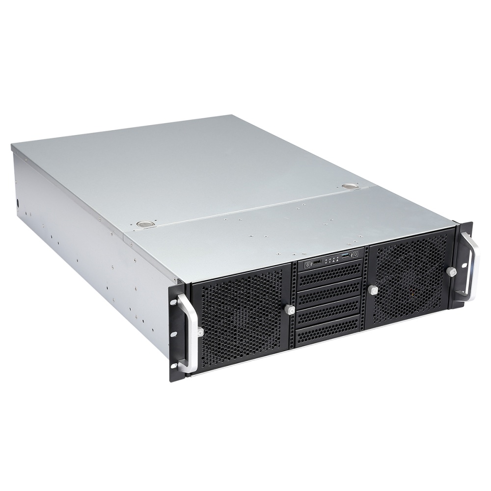 Codegen 3U Rackmount Server Case 650mm Deep 5 x 120mm PWM 2 x 60mm Fans ...