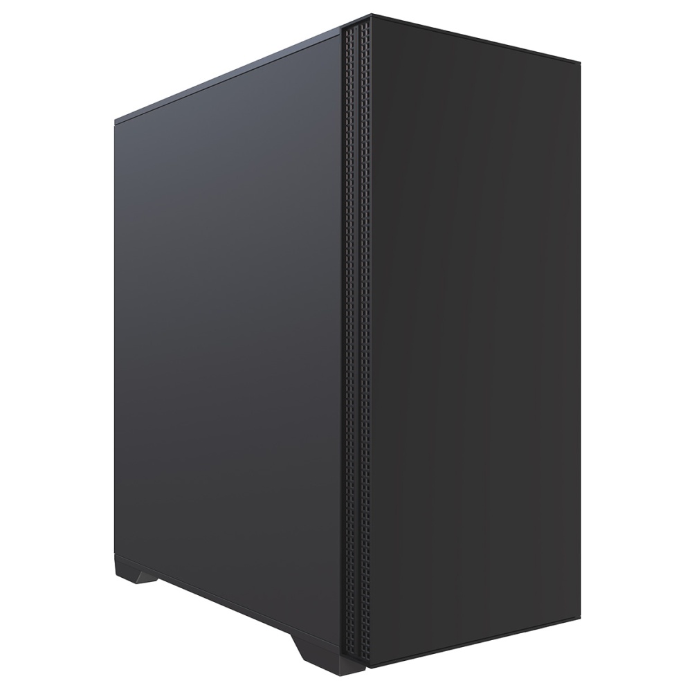 Powercool Silent Pro Black Mid-Tower USB Type C Computer Case With ...