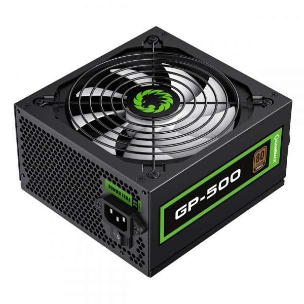 GameMax GP500 White 500W ATX PC Power Supply PSU 80 Plus Bronze ...